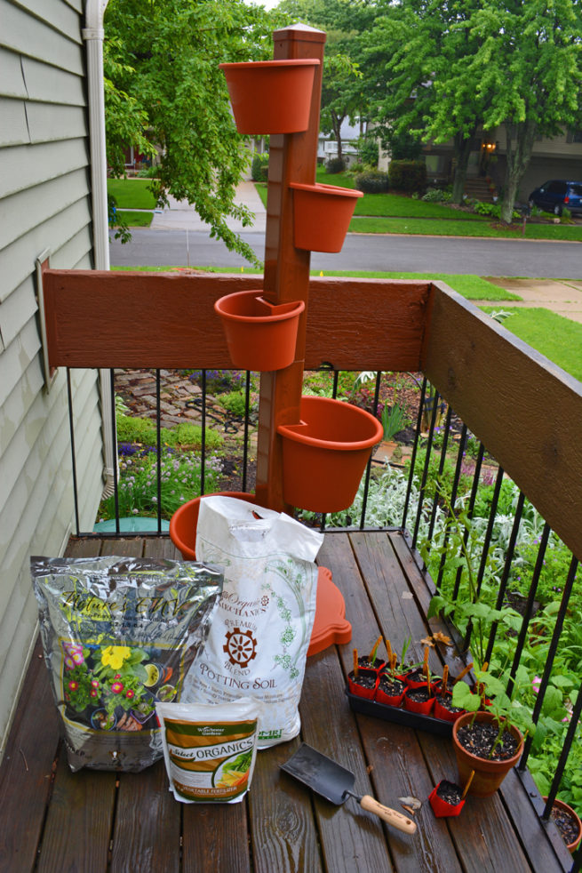 How to Plant a Garden Post Vertical Garden