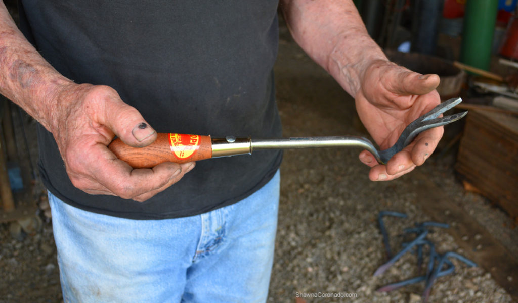 The Blacksmith at Red Pig Tools